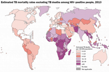 Map of the Day: Where People Die From Tuberculosis | UN Dispatch